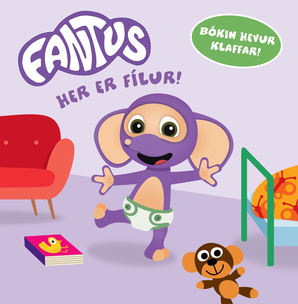 Fantus - her er ein fílur - H.N. Jacobsens Bókahandil