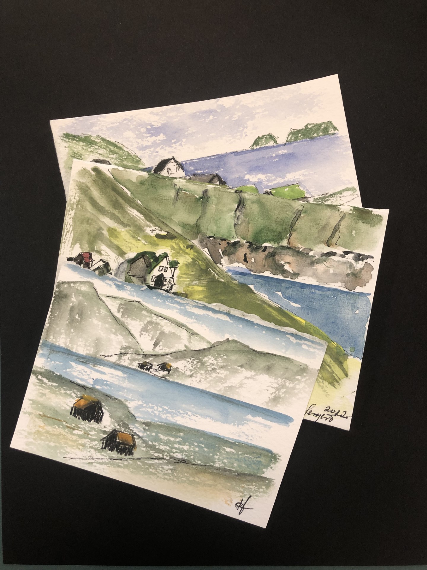 Miðal kort, Orginalar, Hergerð Joensen - H.N. Jacobsens Bókhandil