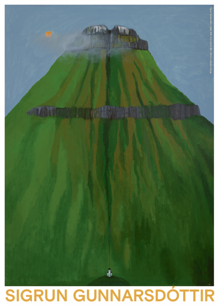 Plakat Sigrun Gunnarsdóttir - H.N. Jacobsens Bókhandil